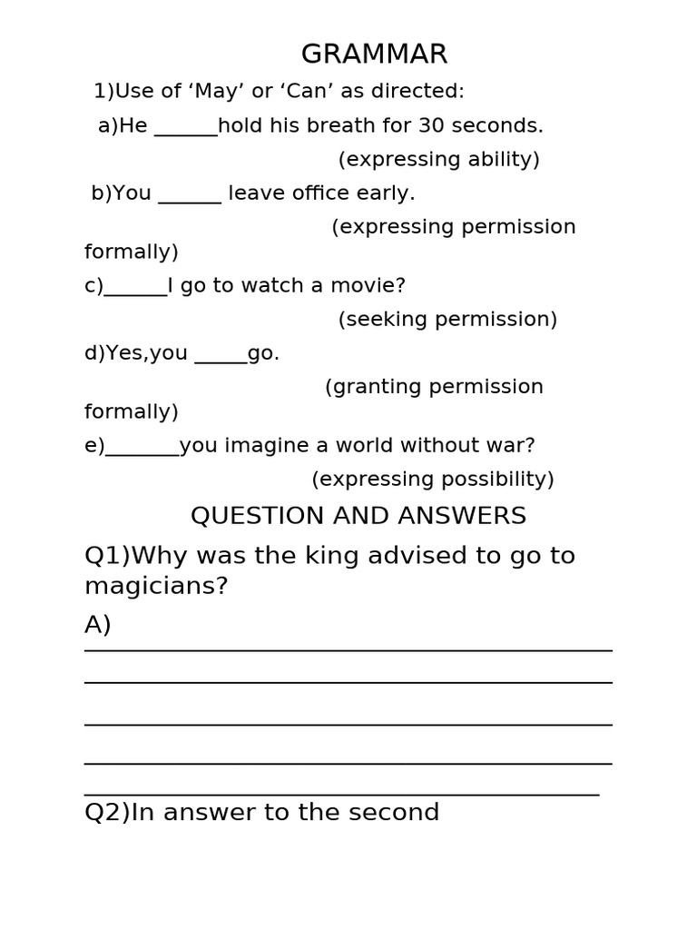 English Revision Paper 3 | PDF