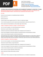 Guia Instalación Tu Tele Favorita 2023 Fire TV | PDF | Aplicación movil | Software móvil