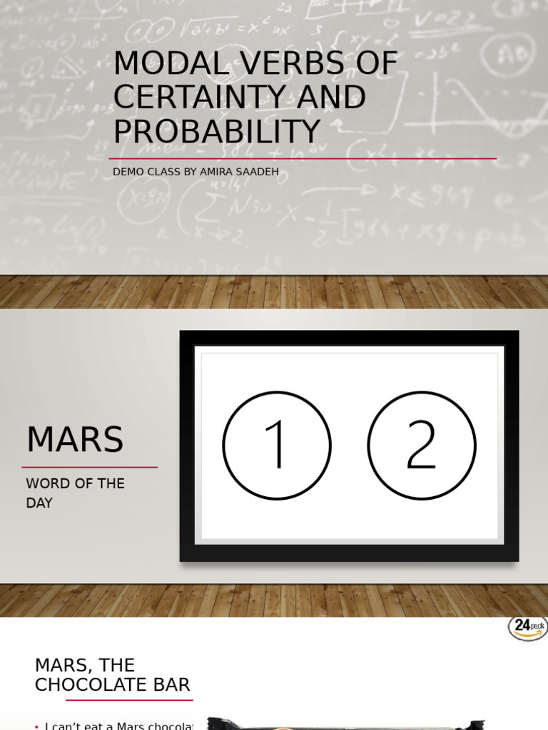 Model Verbs of Certainty and Probability | PDF