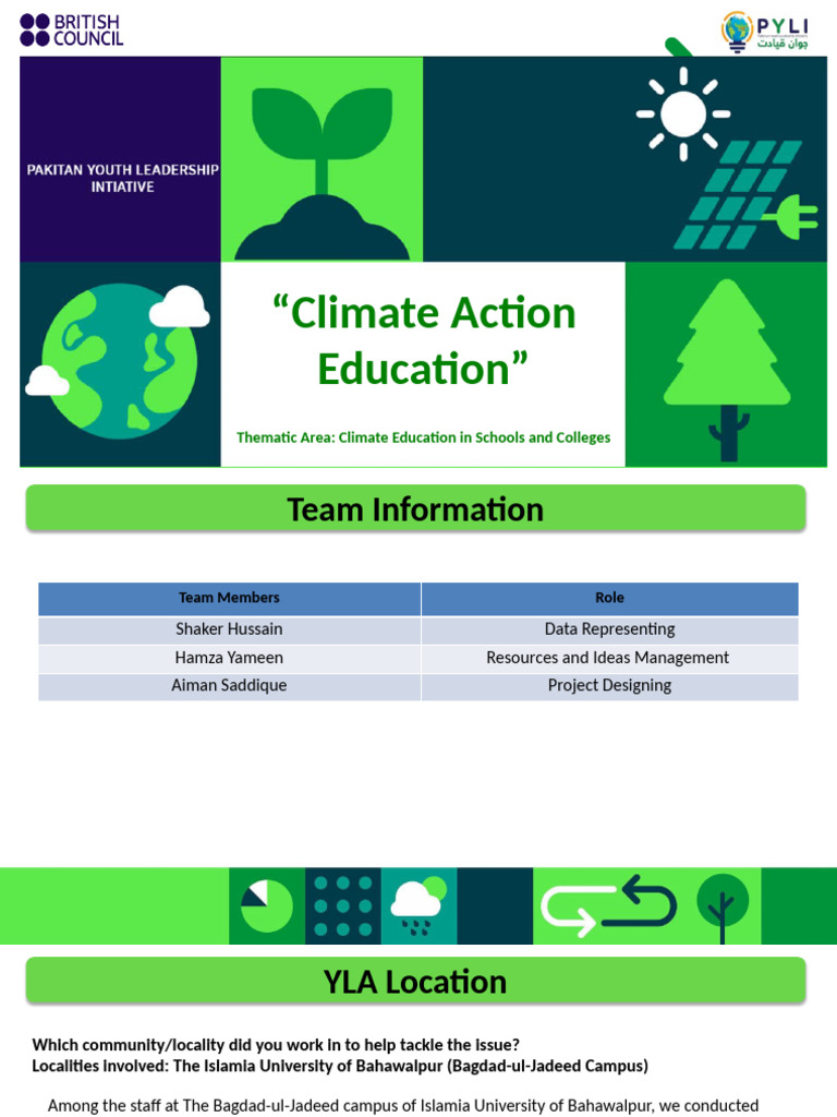 Climate Action Education | PDF | Climate Change Mitigation | Career ...
