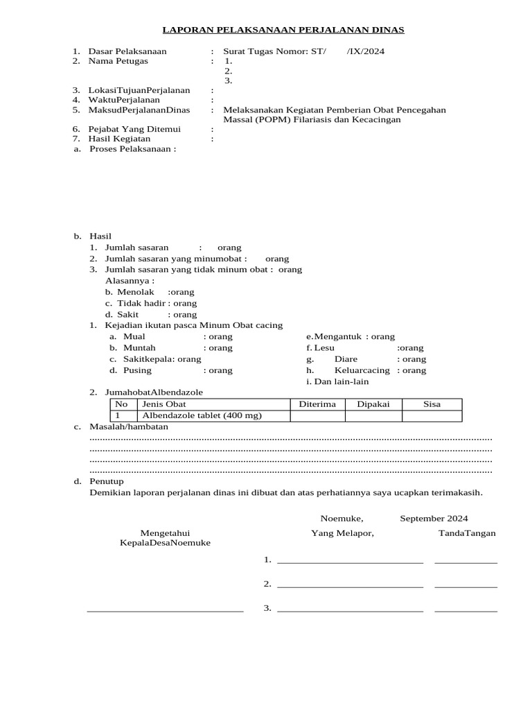 Format SPJ Popm | PDF