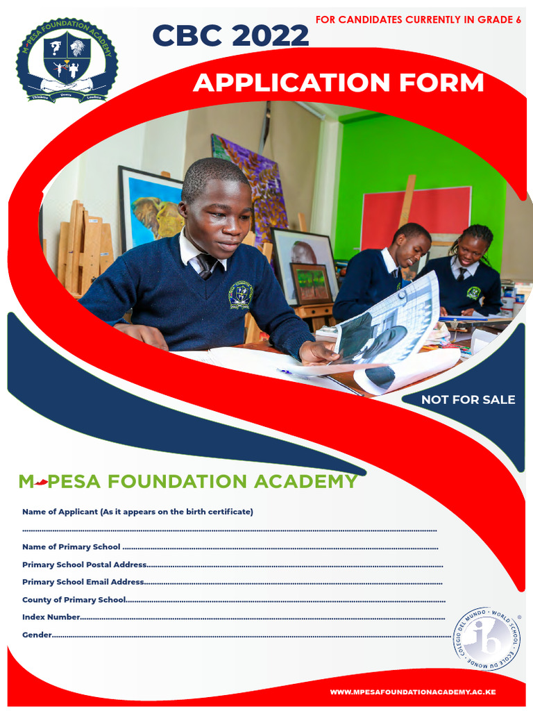 CBC Application Form | PDF