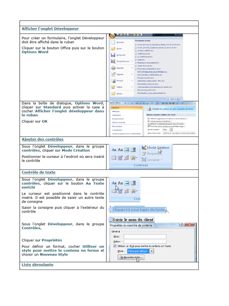 MO Formulaires | PDF