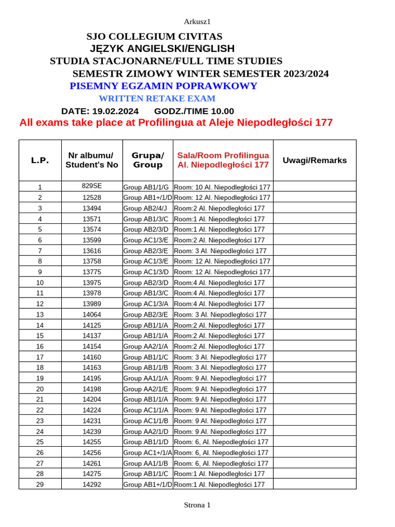 English Written Resit Exam Winter 2023 2024 | PDF