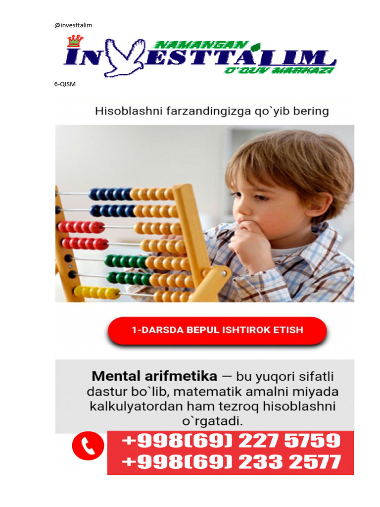 Mental Kitob 6 | PDF