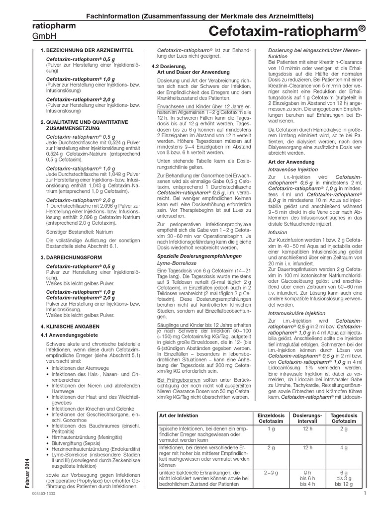 Cefotaxim | PDF