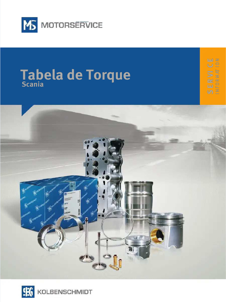 PDF Tabela de Torque Scania Compress | PDF