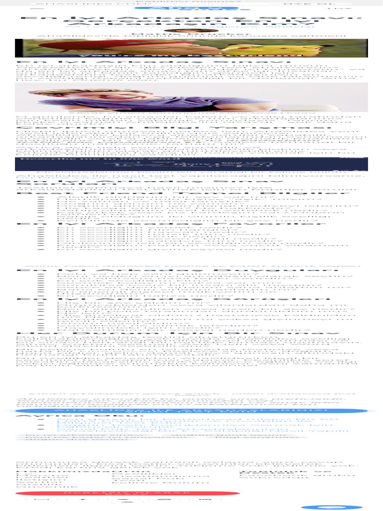 En Y Arkada Sınavı: Gerçekten en Y Arkada Ink M? | PDF