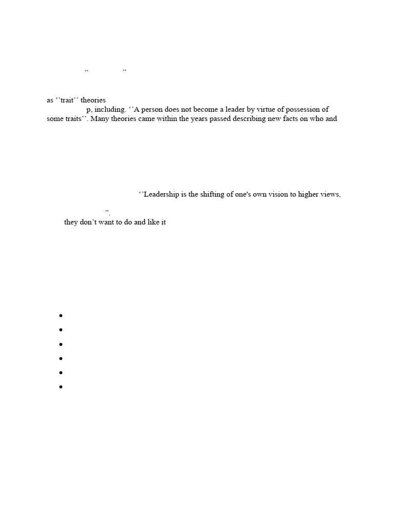 Chapter 7 Leaders and Leadership | PDF