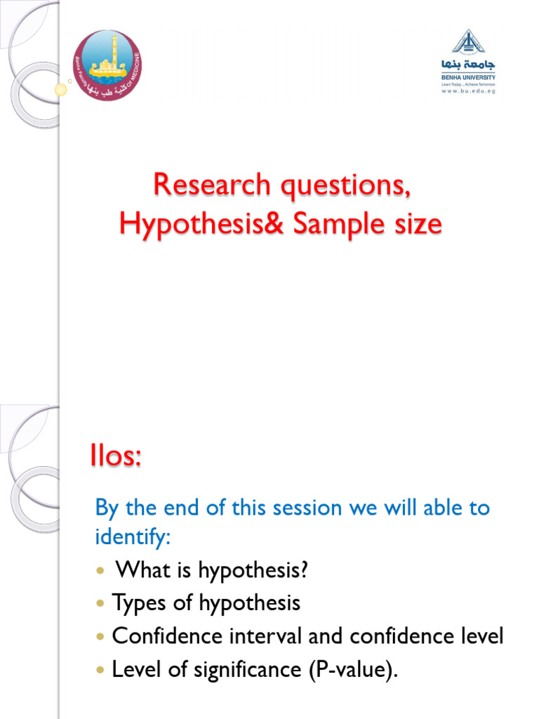 Understanding Hypothesis Testing Basics Pdf Type I And Type Ii