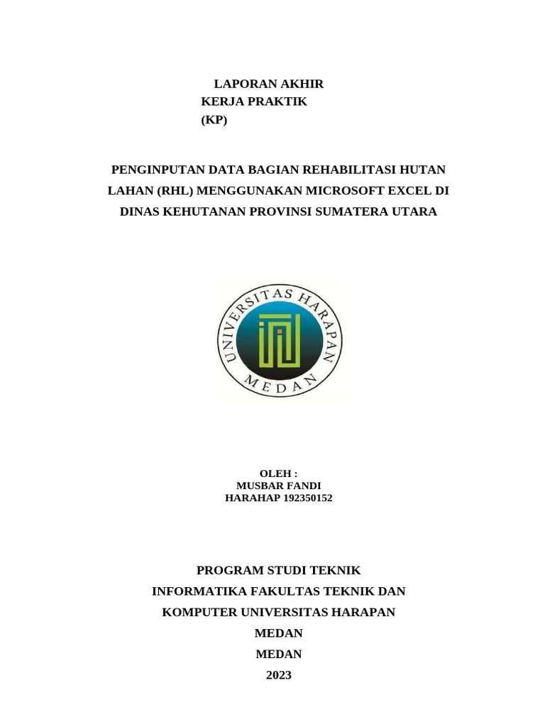 Sampul Laporan KP Fandi | PDF