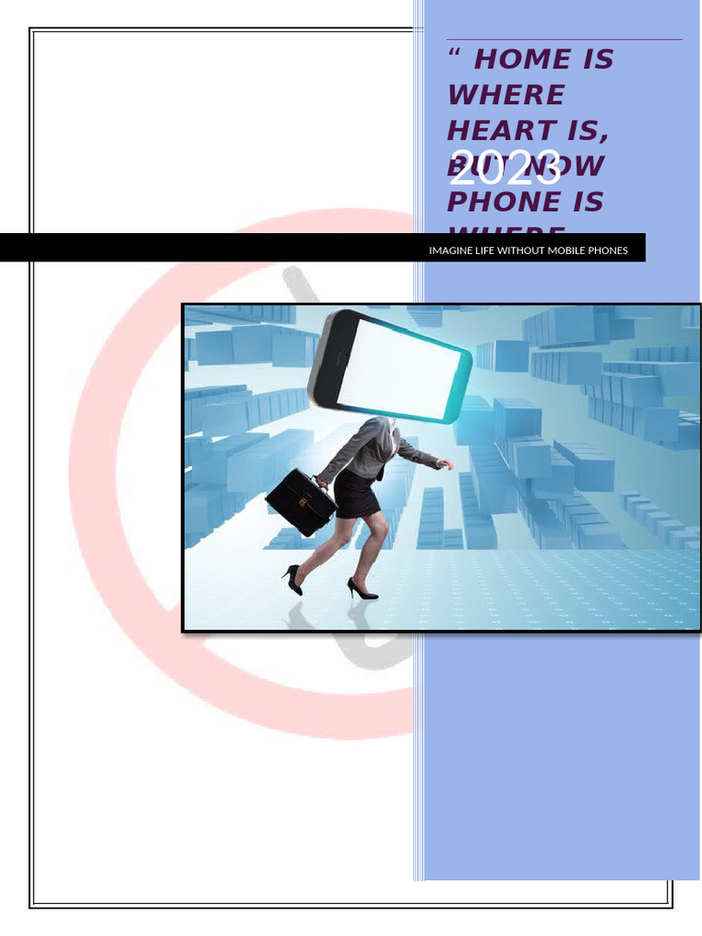Imagine Life Without Mobile Phones | PDF