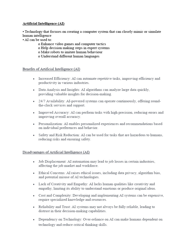 Artificial Intelligence VR AR | PDF