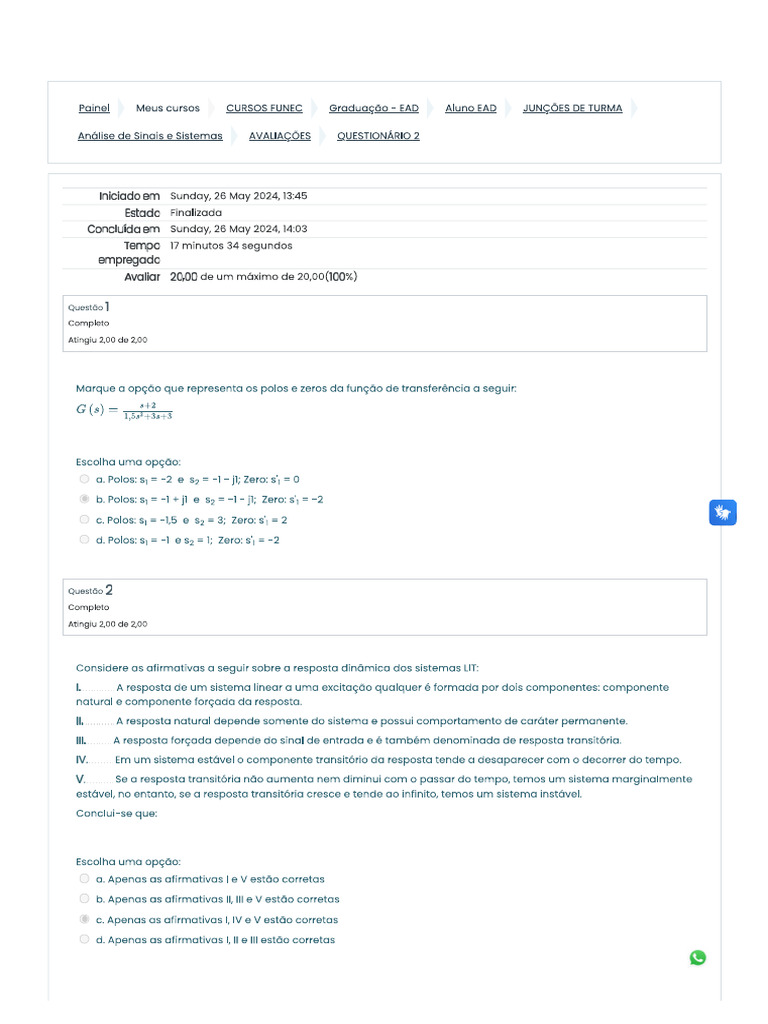 Questionario 2 | PDF