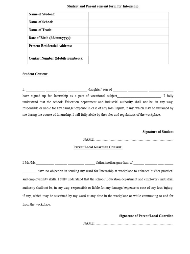 Consent Forms | PDF