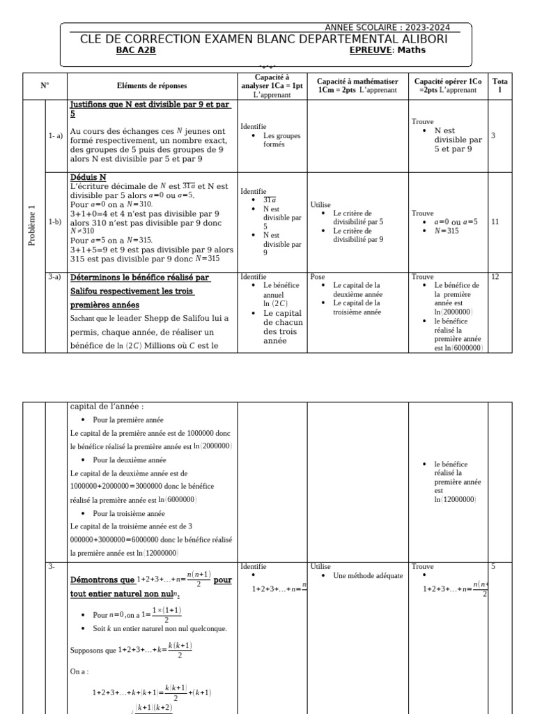 Corr EB BAC A2B | PDF