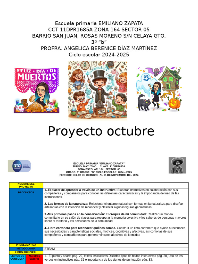 3B PLAN OCTUBRE | PDF