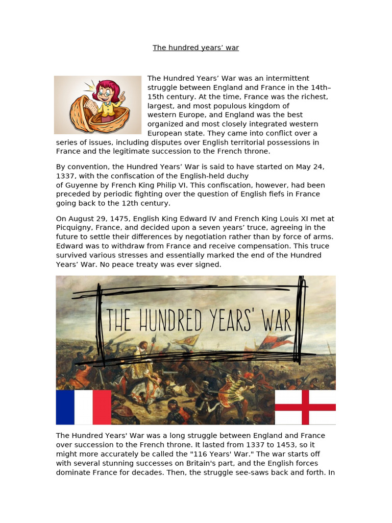 The Hundred Years' War | PDF