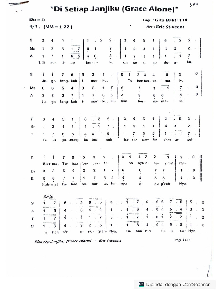 Di Setiap Janjiku | PDF