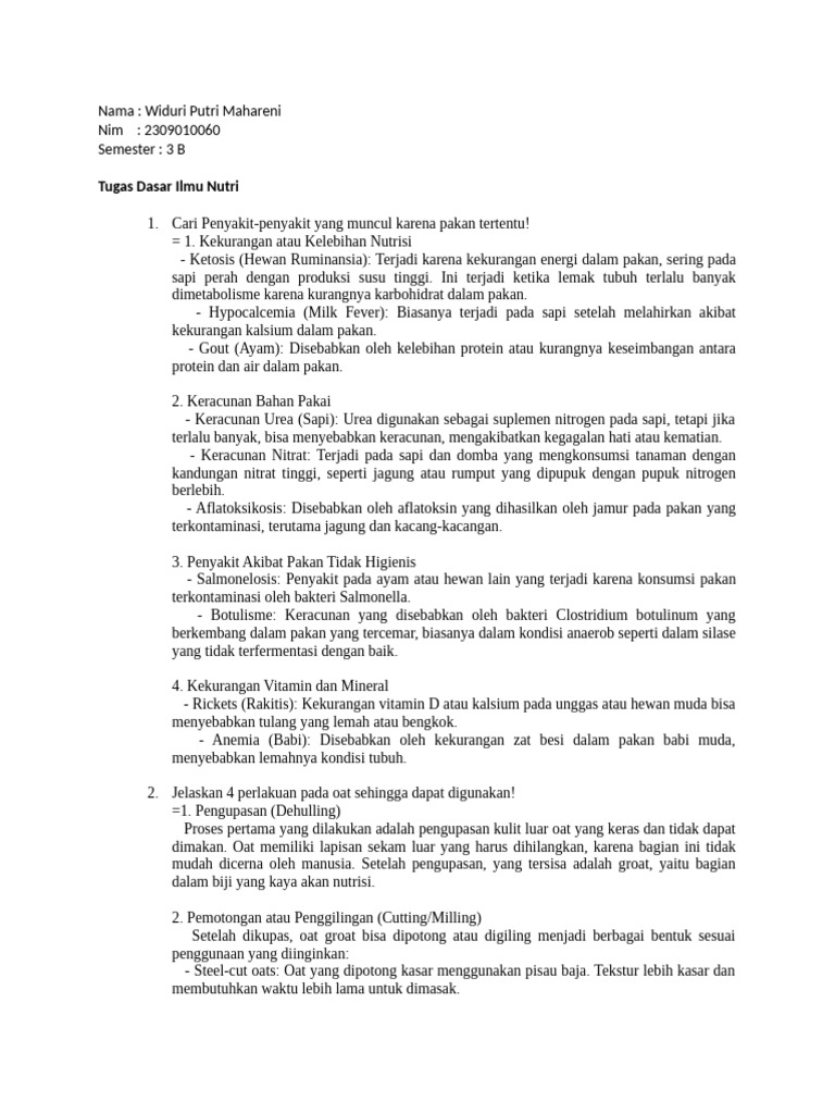 Tugas DIN Widuri Putri | PDF