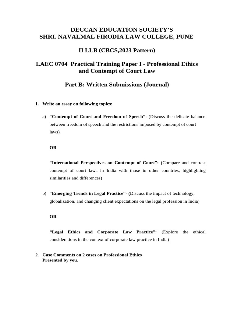 Written Submission Journal | PDF