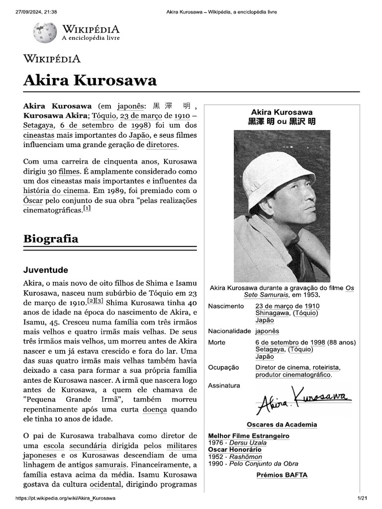 Akira Kurosawa | PDF