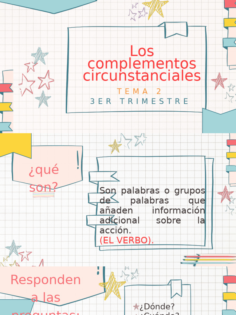 Los Complementos Circunstanciales | PDF