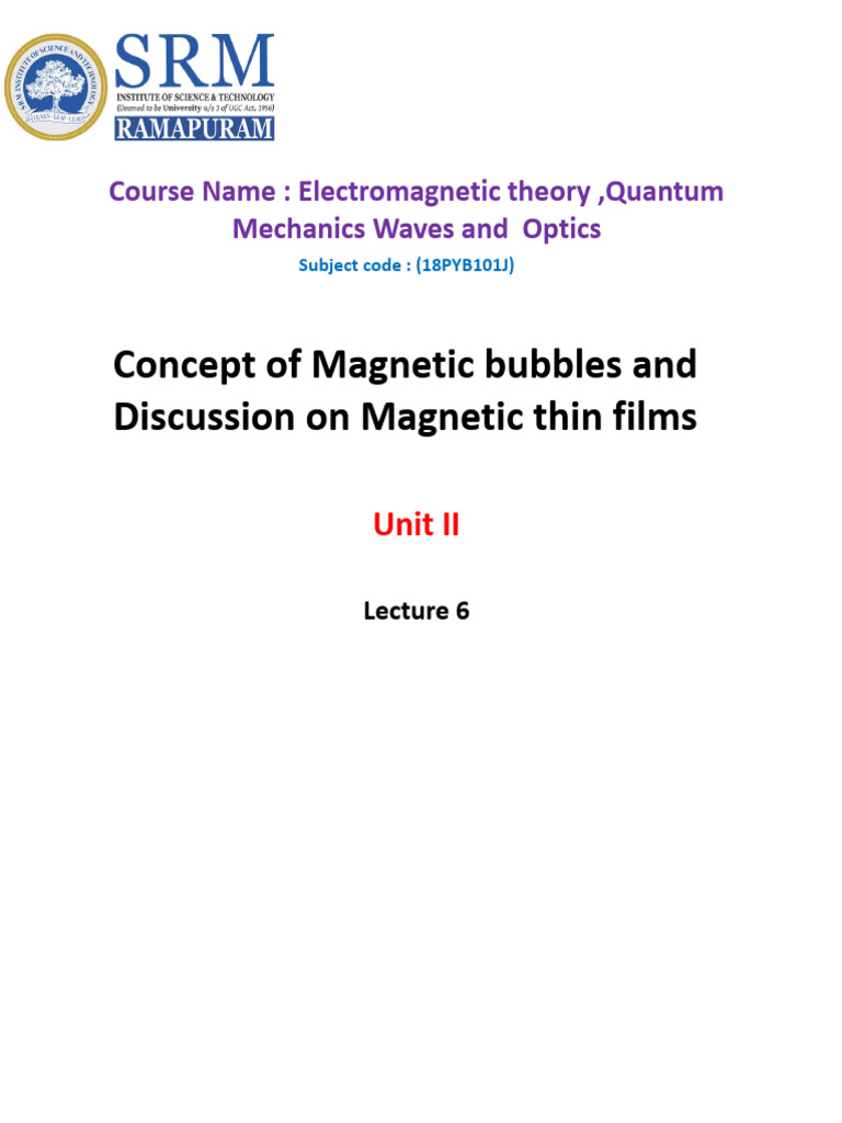 Unit 2 Lecture 5 | PDF