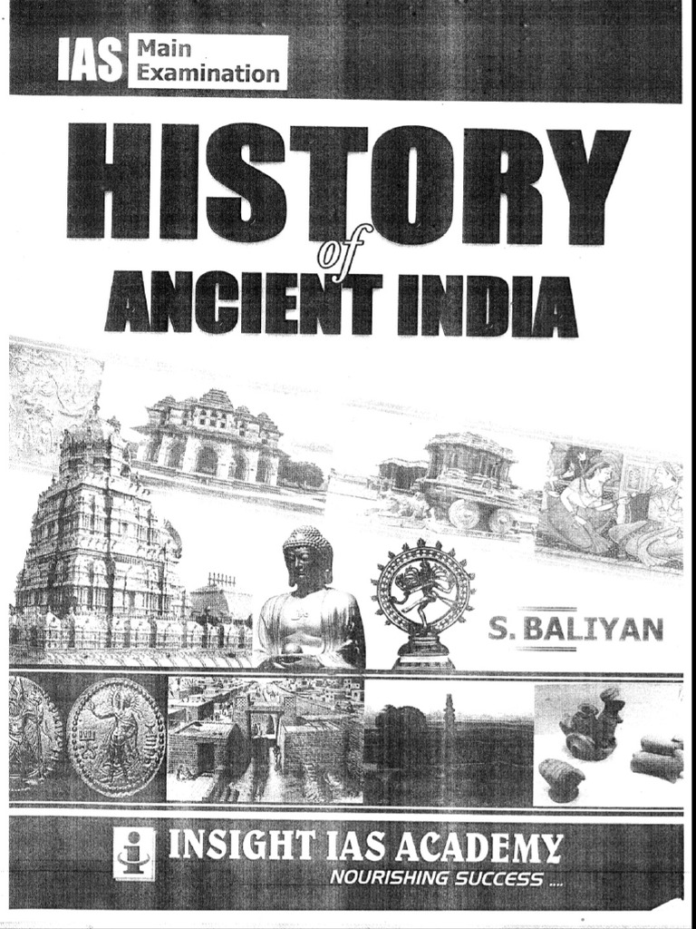 Baliyan's Ancient India Printed Booklet | PDF