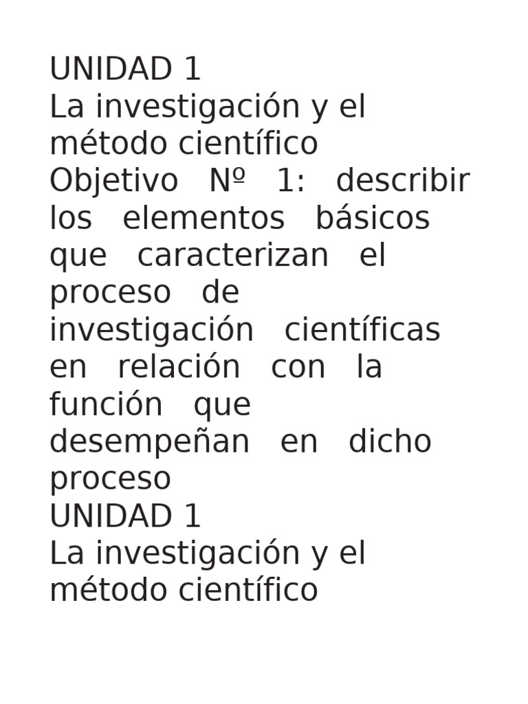 Elementos del Método Científico | PDF | Paradigma | Crecimiento personal y profesional