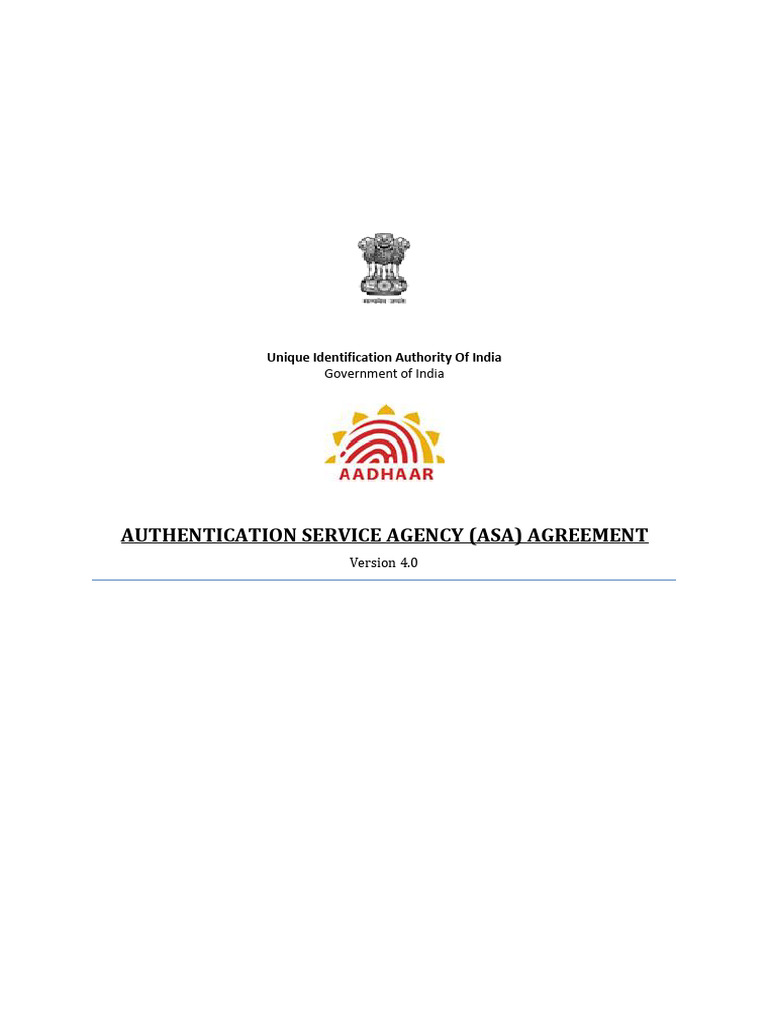 ASA Agreement V 40 | PDF