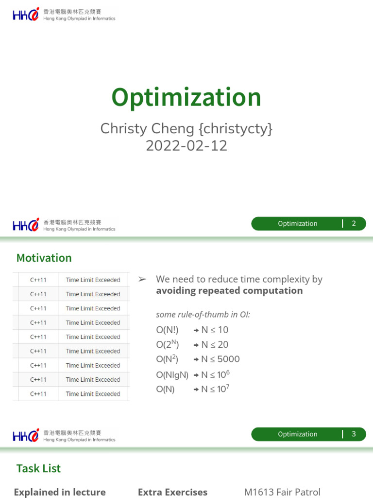 Op Tim Ization | PDF