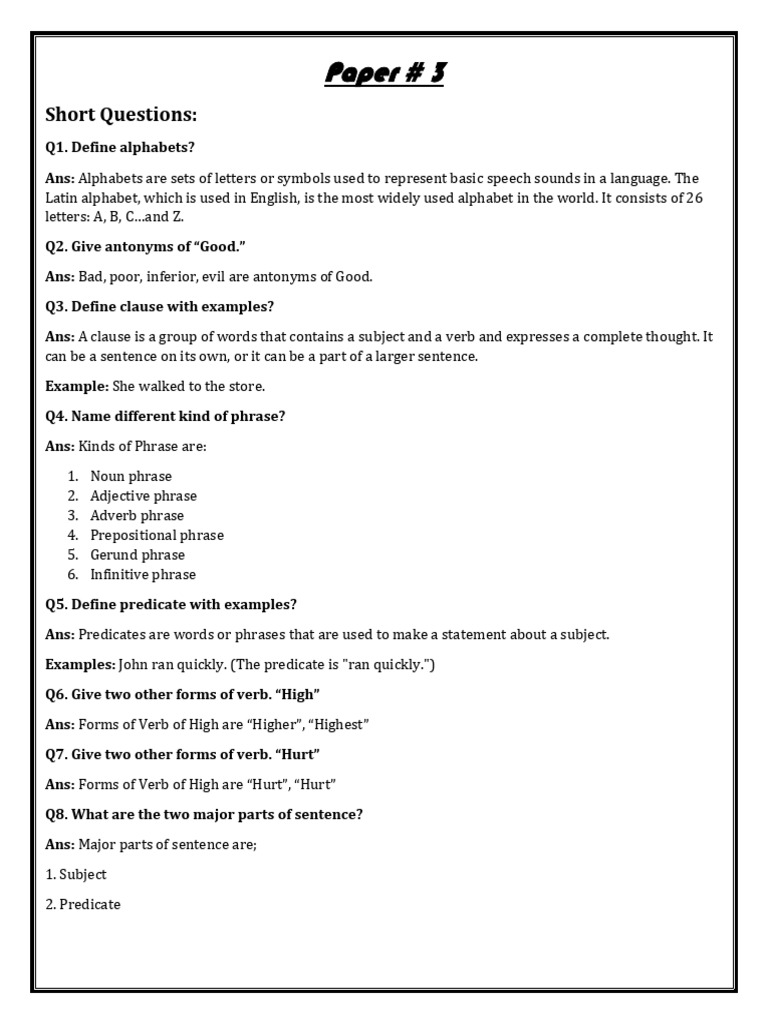 Paper 3 (Functional English) | PDF