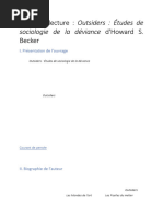 La théorie de l'étiquetage de Becker | PDF | Déviance (Sociologie ...