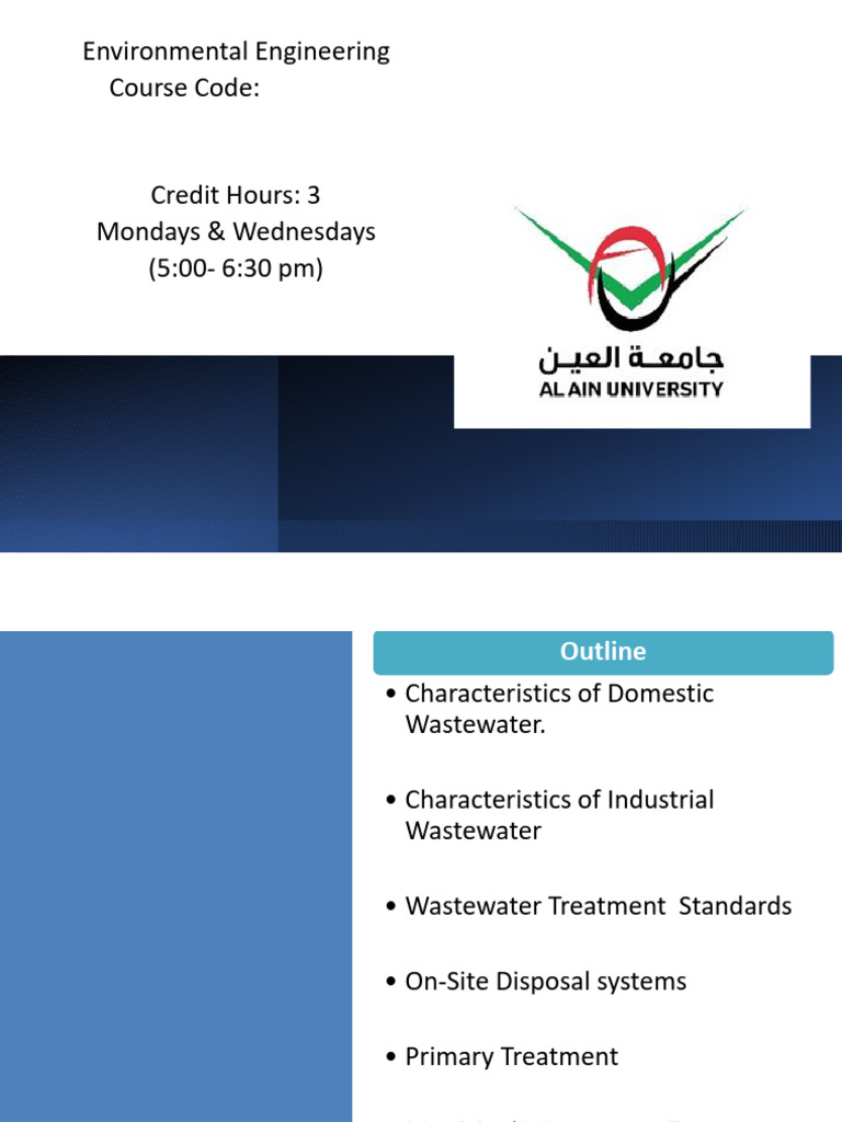 Env - Eng Lect 16 - Spring 2023 | PDF