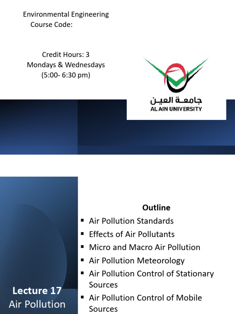 Env - Eng Lect 17-Spring 2023 | PDF