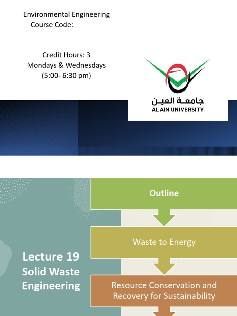 Env - Eng Lect 19-Spring 2023 | PDF