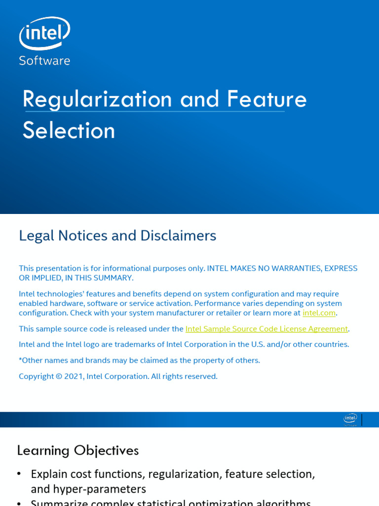 Regularization and Gradient Descent | PDF