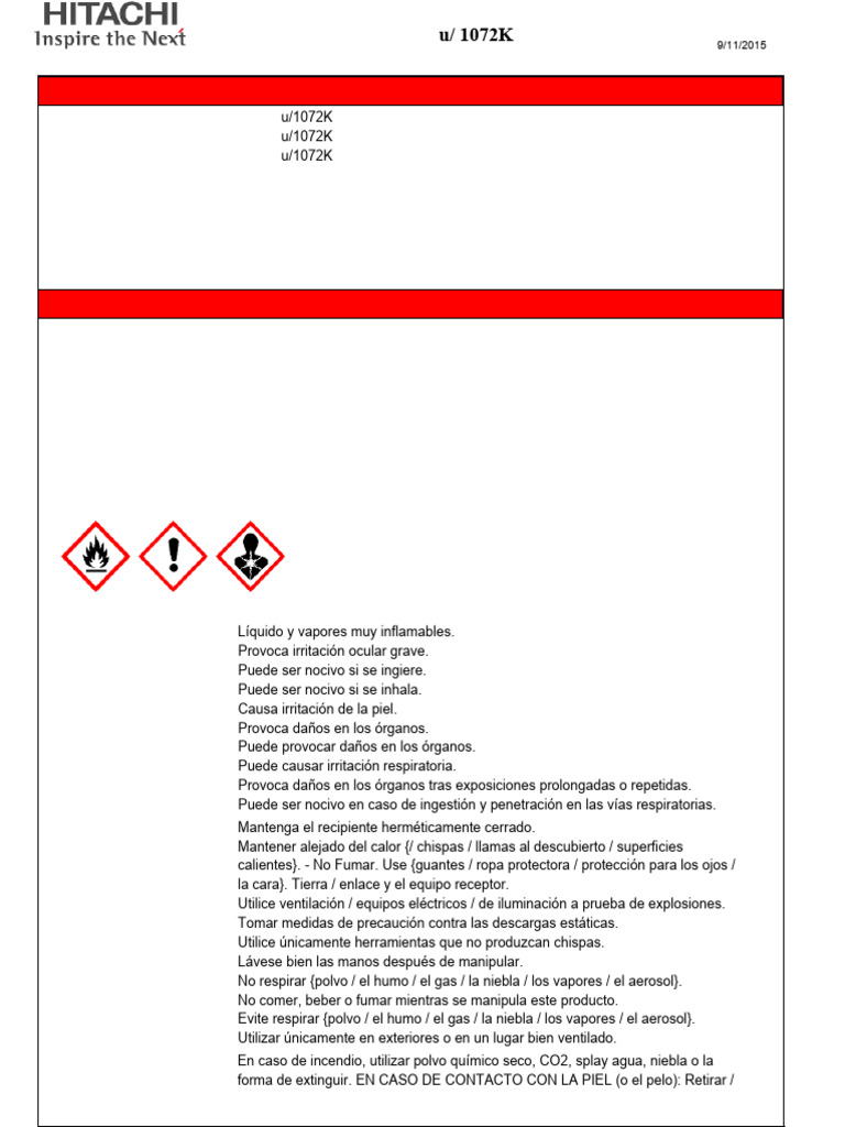 JP-K72u 1072K Spanish | PDF