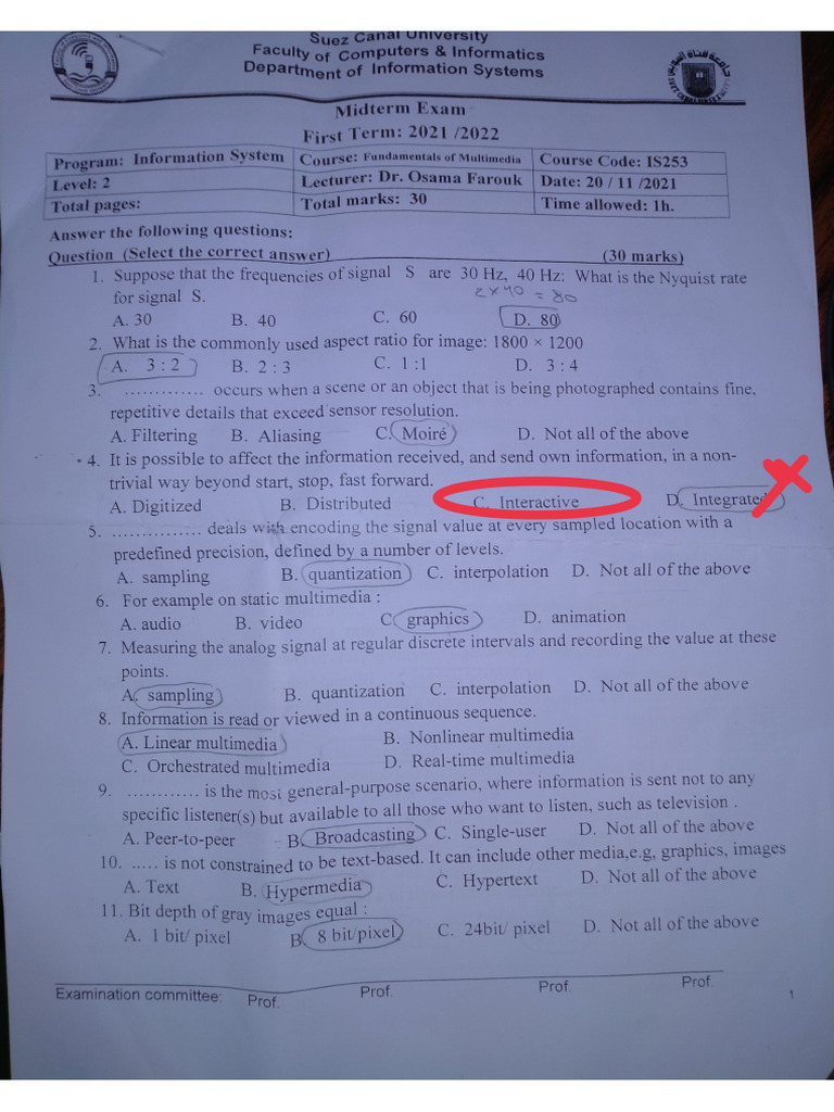 Multimedia Midterm | PDF