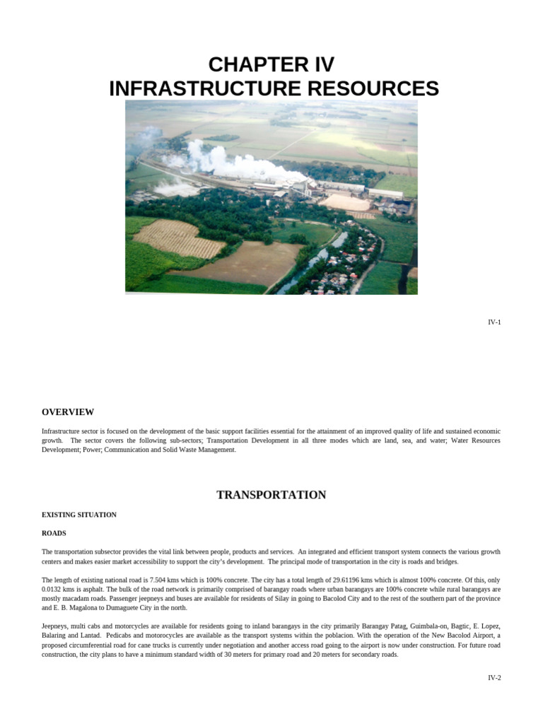 IV Infrastructure Resources | PDF