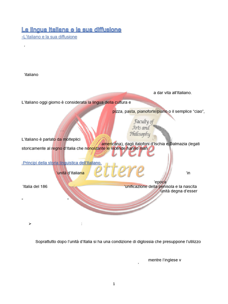 Riassunto Completo Vivere Lettere | PDF