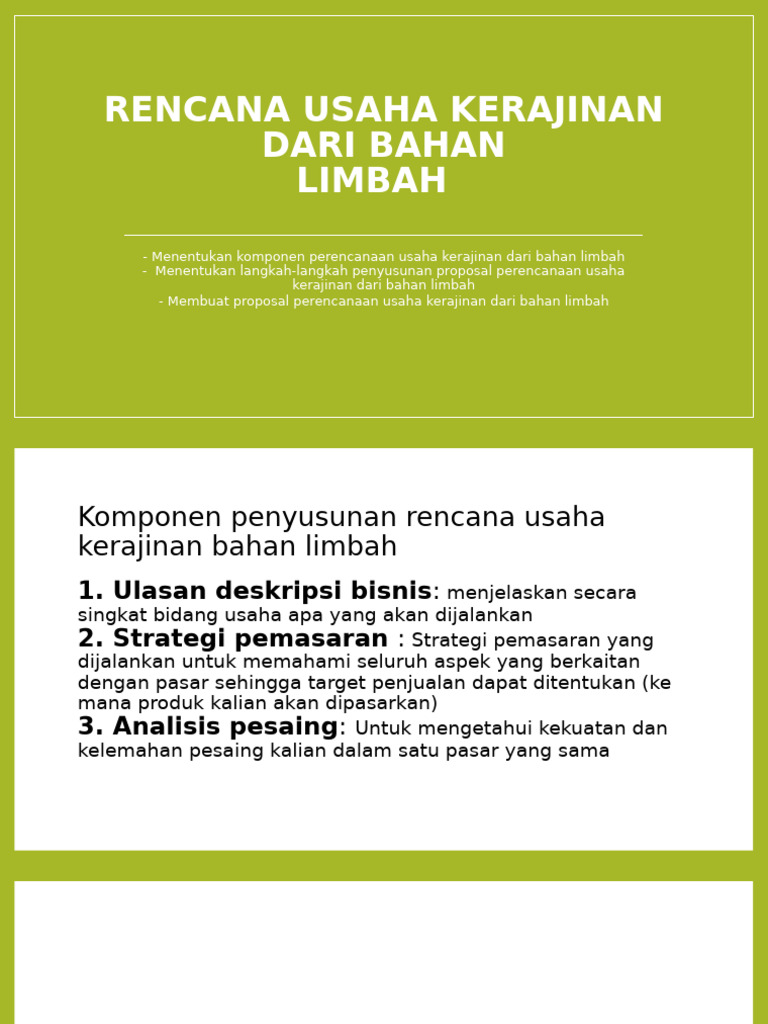 PKWU BaB - Perencanaan | PDF