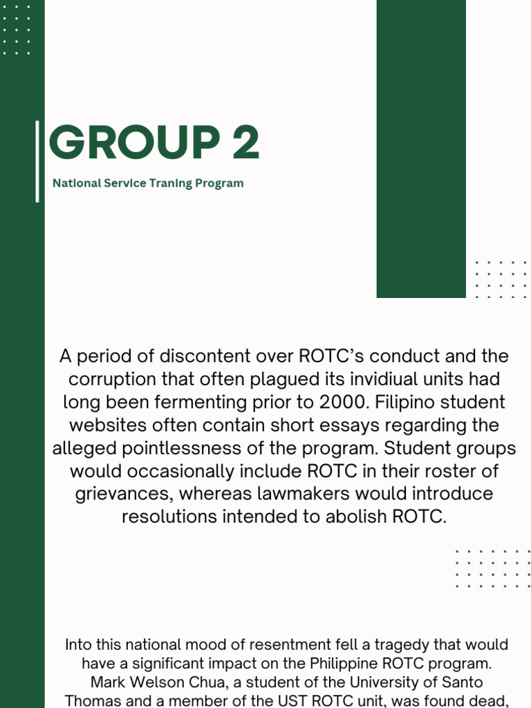 NSTP g2 PPT Final | PDF