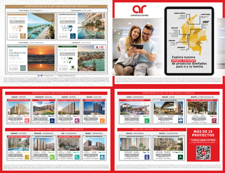 Volante Multiproyectos TIRO Y RETIRO ENERO 2024 OK | PDF | Bogotá | Condominio