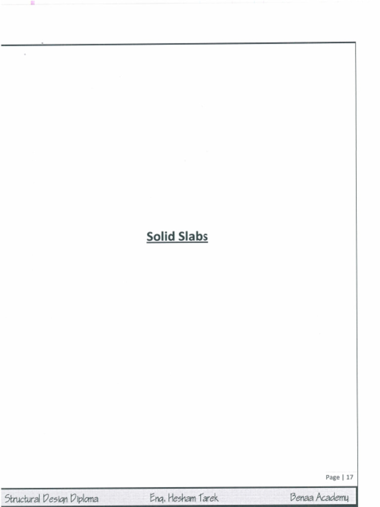 Slabs | PDF
