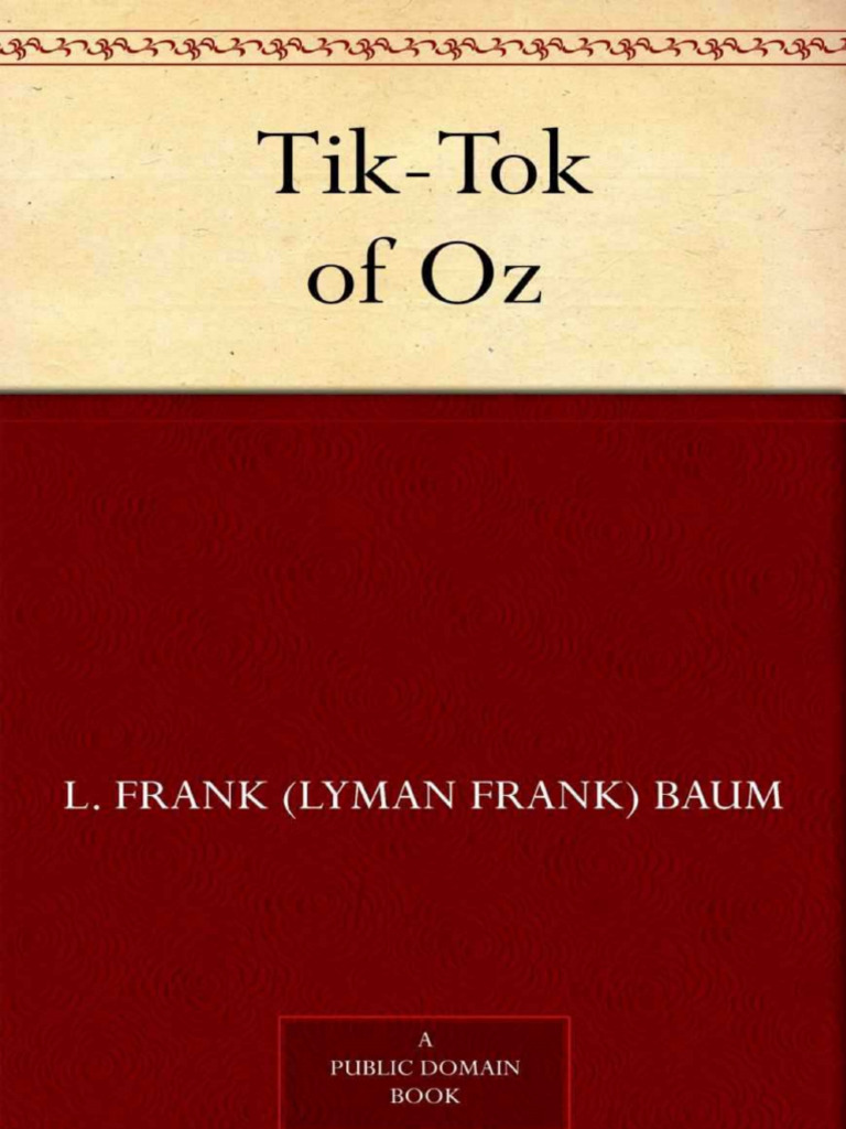 Tik-Tok of Oz (Oz Series Book 8 ESP | PDF