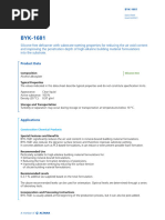 BYK-052 N Defoamer Data Sheet | PDF | Coating | Solvent