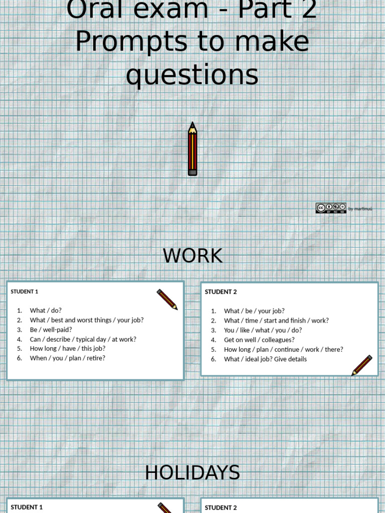 Oral Exam Prompts for Students | PDF