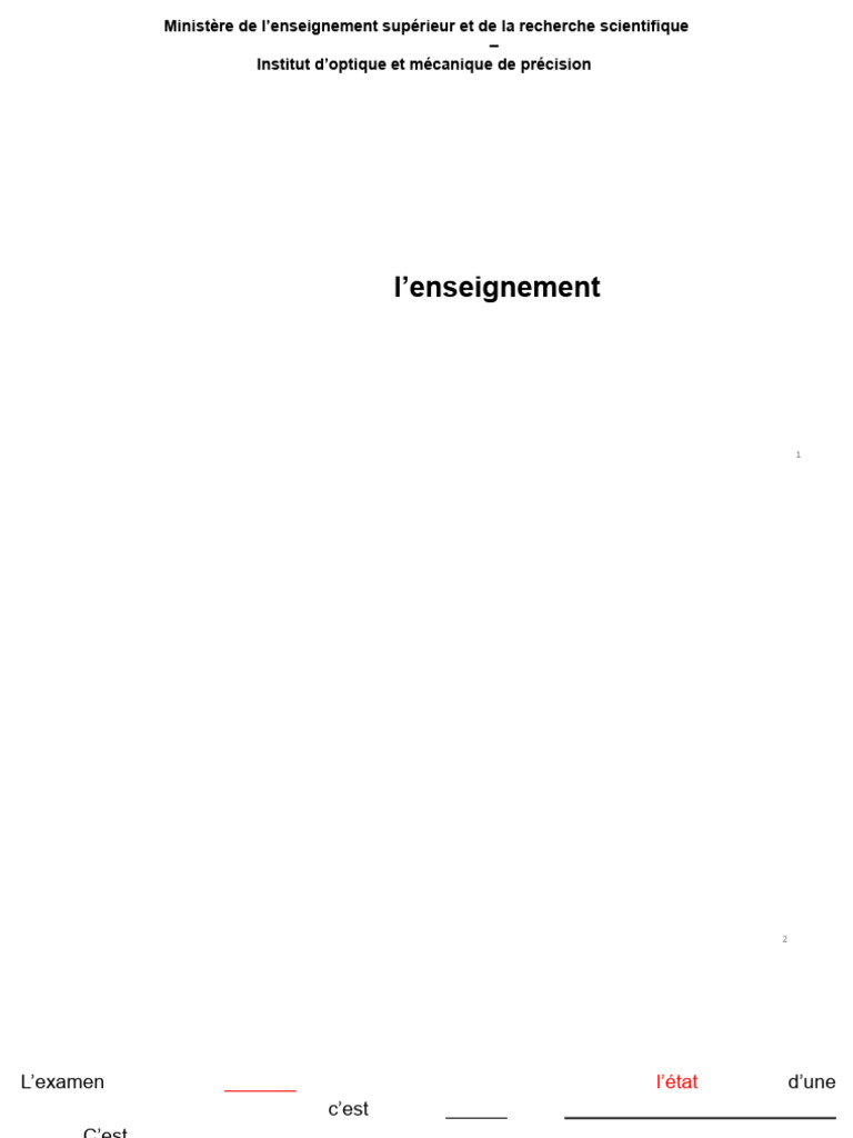 Chapitre 2 CND | PDF